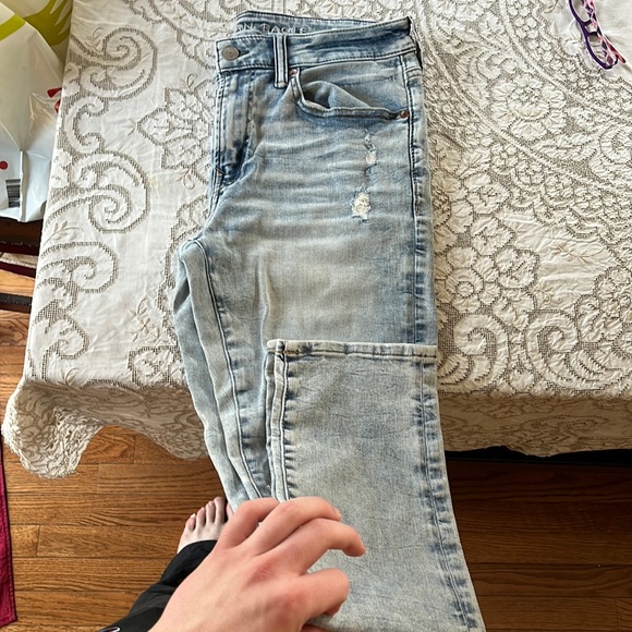 American Eagle Outfitters | Pants | New American Eagle Ripped Jeans 32 ...